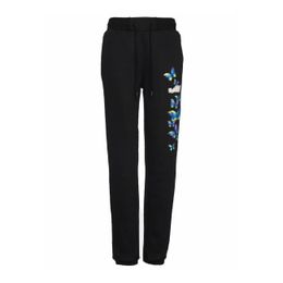 Just Rhyse Damen Jogginghose "Just Rhyse Just Rhyse Glow Jogginghose"schwarz, Gr. M, 65% Baumwolle, 35% Polyester, Hosen