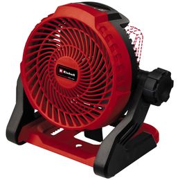 Standventilator Einhell, B:20,3cm H:27cm T:28cm, rot, Ventilatoren, "Power X-Change Akku-Ventilator GE-CF 18/2200 Li", Lieferung ohne Akku und