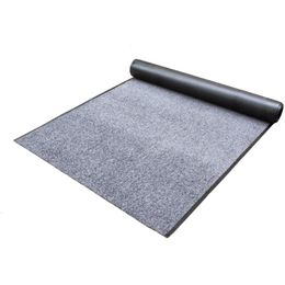 L&auml;ufer, B:90cm H:9mm L:700cm, grau, PRIMAFLOR-IDEEN IN TEXTIL, Polyamid, Flur, Teppiche, "Schmutzfangl&auml;ufer CLEAN, Made in Belgium",