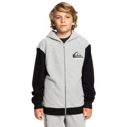 Quiksilver Jungen Hoodie "Essential", grau, Gr. 8, 100% Polyester, Sweatshirts