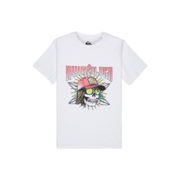 Quiksilver Jungen T-Shirt "Sound On"wei&szlig;, Gr. 10, Obermaterial: 70% Baumwolle, 30% Baumwolle;, Shirts
