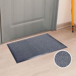 Fu&szlig;matte OTTO HOME "Tarron, Schmutzfangmatte Indoor, f&uuml;r Hausflur und Eingangsbereiche", grau, B:40cm H:5mm L:60cm, Kunstfaser, Teppiche, Fu&szlig;matte, Eingangsmatte, rutschfeste Unterseite, meliert