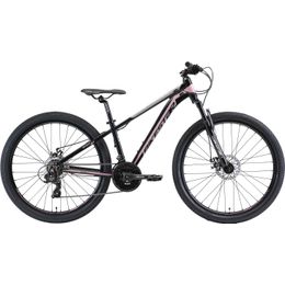 Bikestar Mountainbike, 36cm, 27,5 Zoll (69,85cm), blau, Fahrr&auml;der, f&uuml;r Damen und Herren, Kettenschaltung