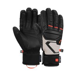 Reusch Damen Skihandschuhe "Pro RC", rot, Gr. 9,5, mehrfarbig, 60% Ziegenleder, 40% Polyester, Handschuhe, in sportlichem Design