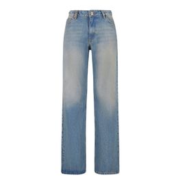 2Y STUDIOS Damen Bequeme Jeans "2Y Studios Teya Low Waist Basic Jeans"vintage blau, Gr. 29, unifarben, 100% Baumwolle, Jeans