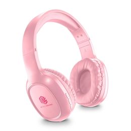 cellularline On-Ear-Kopfh&ouml;rer "Music & Sound Bluetooth Headphone BASIC", B:16cm H:8cm T:19,5cm, pink, Kopfh&ouml;rer