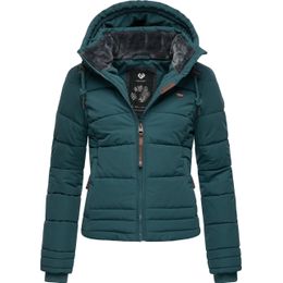 Ragwear Damen Steppjacke "Novva", gr&uuml;n, Gr. XL, Obermaterial: 100% Polyester; Innenfutter: 100% Polyester; Wattierung: 100% Polyester, Jacken,
