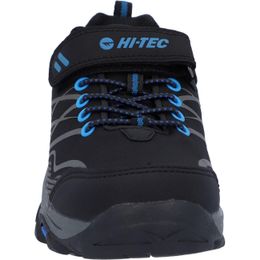 Hi-Tec Kinder Schn&uuml;rschuh "Hi-Tec-Schuhe Blackout Low Jr", Gr. 28schwarz, blau, Kunstleer, textiel, synthetisch, Schuhe
