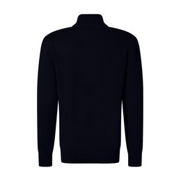 Pierre Cardin Herren Strickjacke, schwarz, Gr. XXL, unifarben, Strick, Obermaterial: 60% Baumwolle, 40% Polyester, Strickjacken, in gerippter Qualit&auml;t