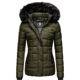 Marikoo Damen Steppjacke "Unique", gr&uuml;n, Gr. XS, Oberstoff: 100% Polyester; Futter: 100% Polyester; Wattierung: 100% Polyester; &Auml;rmelfutter: 100%
