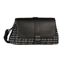 Gabor Damen Umh&auml;ngetasche "Sahar", schwarz, Polyurethan, Taschen, Damen Schultertasche mit feinem Metalldetail ideal f&uuml;r den Abend