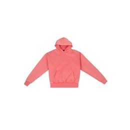 DROPSIZE Herren Kapuzensweatshirt "Dropsize HEAVY OVERSIZE EMBO HOODIE"pink, Gr. L, bedruckt, 70% Baumwolle, 30% Polyester, Sweatshirts