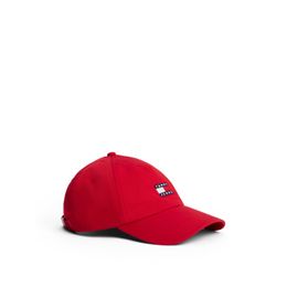 Tommy Jeans Herren Baseball Cap "TJM HERITAGE CORE CAP"sapphire rot, unifarben, Web, Baumwolle, Caps, UNISEX Klemmverschluss, gro&szlig;e Logostickerei