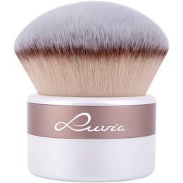 LUVIA COSMETICS Damen Kabuki-Pinsel, braun, Kosmetikpinsel, Puderpinsel aus Nurai-Pinselhaar, weiche und nat&uuml;rliche &Uuml;berg&auml;nge.