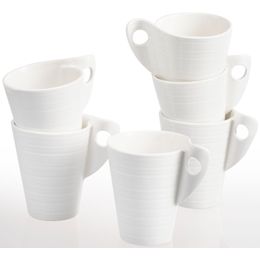 Retsch Arzberg Becher "Julie", 11,5cm, 250ml, 6 Stk., beige, Trinkgef&auml;&szlig;e, 6-teilig