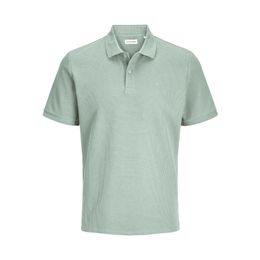 Jack & Jones JACK & JONES Herren Poloshirt "JJEAUSTIN POLO SS NOOS", gr&uuml;n, Gr. XS, unifarben, Jersey, Obermaterial: 58% Polyester, 40% Baumwolle, 2% Elasthan,