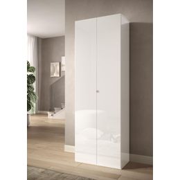 Schuhschrank OTTO HOME, B:63cm H:184cm T:35cm, wei&szlig;, Flur, Schr&auml;nke, "SMILE Breite 63 cm, H&ouml;he 184 cm, Schuhregal mit 7 Ebenen", Schuhkommode in