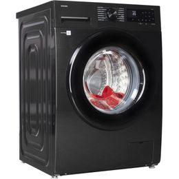Samsung Waschmaschine "WW1EFG5U34A", B:60cm H:85cm T:55cmschwarz, Waschmaschinen, AI EcobubbleTM - Effizient und schonend waschen