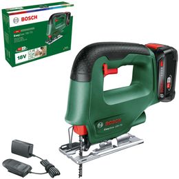 Bosch Home and Garden Akku-Stichs&auml;ge "EasySaw 18V-70"schwarz, gr&uuml;n, BOSCH HOME & GARDEN, S&auml;gemaschinen, Inkl. Akku 2 Ah und Ladeger&auml;t AL 18V-20