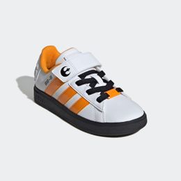 M&auml;dchen Sneaker "ADIDAS X STAR WARS GRAND COURT 2.0", adidas Sportswear, Gr. 35, bunt, Schuhe, Design auf den Spuren des adidas Superstar, f&uuml;r Kinder