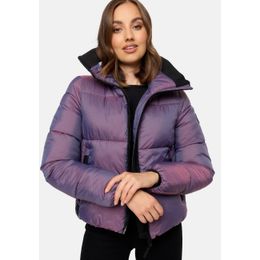Navahoo Damen Steppjacke "Sternschn&uuml;ppchen", lila, Gr. XS, Obermaterial: 55% Nylon, 45% Polyester; Futter: 100% Polyester; Wattierung: 100%