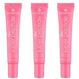 Essence Damen Lippenbalsam "the super peptide glossy lip treatment", rosa, Lippen-Kosmetika, mit milchig gl&auml;nzender Textur