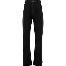 2Y STUDIOS Herren Bequeme Jeans "2Y Studios 2Y Amaru Ankle Straight Jeans"washedschwarz, Gr. 30, unifarben, 100% Baumwolle, Jeans