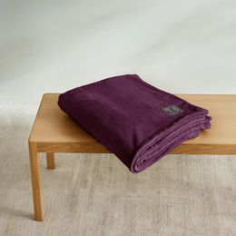Wohndecke s.Oliver, B:150cm L:200cmdunkelpflaume, Polyester, Wohndecken, "s.Oliver Decke Kuschelsoft", 150 x 200 cm, in bunten Farben, weich, 330g/m&sup2;