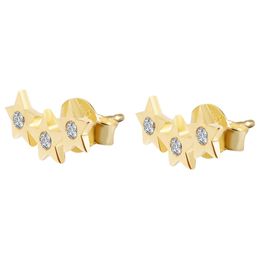 Adelia&acute;s ADELIA ́S Damen Paar Ohrh&auml;nger "Damen Ohrringe &ndash; Ohrstecker aus 333 Gold mit Zirkonia"gold, Ohrringe, Ein Geschenk, das Freude macht