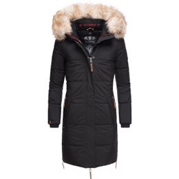 Navahoo Damen Wintermantel "Halina", schwarz, Gr. L, Oberstoff: 100% Polyester; Futter: 100% Polyester; Wattierung: 100% Polyester; &Auml;rmelfutter: 100%