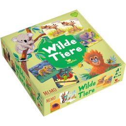 Magellan Kinder Spiel "Wilde Tiere - Memo", bunt, Spiele, Made in Germany