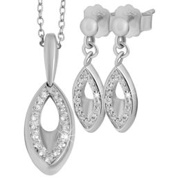 Adelia&acute;s Kettenanh&auml;nger ADELIA&acute;S "Damen Anh&auml;nger &ndash; Anh&auml;nger aus 925 Silber mit Zirkonia", silber, Schmuckanh&auml;nger, Damen, Silber 925 (Sterlingsilber), Kettenanh&auml;nger, Ideal als Geschenk zum Geburtstag