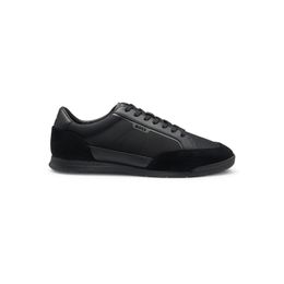 BOSS Herren Sneaker "Sneaker Nitan txsd", Gr. 43, schwarz, Obermaterial: 100% Polyester PES. Futter: 100% Polyester PES. 100% Gummi rubber., Schuhe