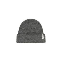 Marc O'Polo MARC O'POLO Damen Flat Cap "aus Wolle-Alpakawolle-Mix"rocky grau melange, unifarben, Obermaterial: 33% Polyamid, 32% Wolle (Schafwolle), 32% Alpaka,