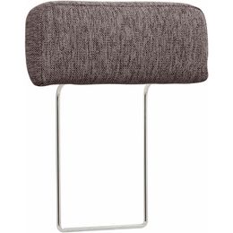 Kopfst&uuml;tze Home Affaire, B:52cm H:22cm, braun, Luxus-Microfaser (100% Polyester), Luxus-Microfaser Toro (100% Polyester), Struktur (100% Polyester),