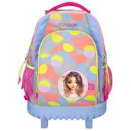 Depesche Kinder Reiserucksack "Schulrucksack Trolley Flash TOPModel 25 x 32 x 52 cm bunt", bunt, Polyester, Rucks&auml;cke