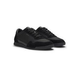 BOSS Herren Sneaker "Sneaker Titanium Runn nypu", Gr. 42, schwarz, Obermaterial: 100% Polyester PES. Futter: 100% Polyester PES. 100% Gummi rubber.,