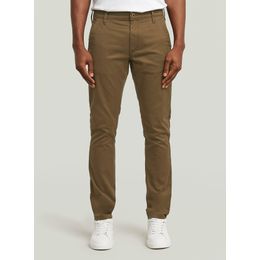 G-Star Raw G-STAR Herren Chinohose "Skinny Chino 3.0"desert palm, Gr. 30, Obermaterial: 50% Baumwolle, 47% Baumwolle, 3% Elasthan, Hosen