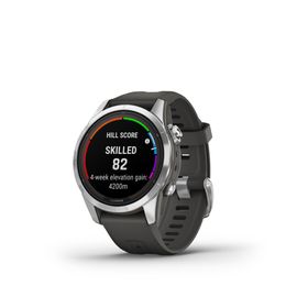 Garmin Smartwatch "Garmin FENIX 7S PRO - SOLAR EDITION", grau, Smartwatches