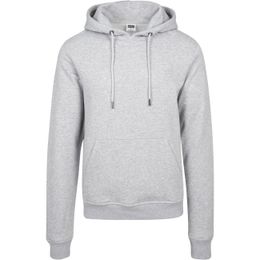 Urban Classics Herren Kapuzensweatshirt "Urban Classics Herren Basic Terry Hoody"grau, Gr. M, unifarben, 65% Baumwolle, 35% Polyester, Sweatshirts