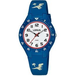 Lorus Kinder Quarzuhr "Kids", blau, Armbanduhren, Armbanduhr, Kinderuhr, Dinosaurier, Geschenk, Geburtstag, Schulanfang