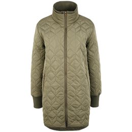 oxmo Damen Steppjacke "Steppjacke OXAlara", gr&uuml;n, Gr. XS, Obermaterial: 100% Polyester PES., Jacken