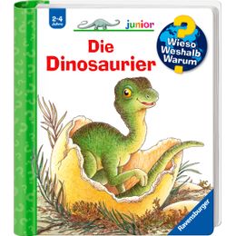 Ravensburger Kinderbuch "Wieso? Weshalb? Warum? junior, Band 25 Die Dinosaurier", B:18cm H:19,7cm T:2cm, bunt, B&uuml;cher