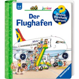 Ravensburger Kinderbuch "Wieso? Weshalb? Warum? junior, Band 3 Der Flughafen", B:18cm H:19,7cm T:2cm, bunt, B&uuml;cher