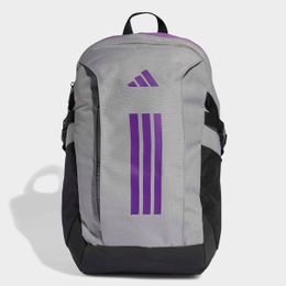 Rucksack "POWER VIII"ch solid grau, active lila, adidas Performance, Rucks&auml;cke