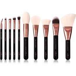 LUVIA COSMETICS Damen Kosmetikpinsel-Set "Expansion Set - Black Diamond", schwarz, Kosmetikpinsel, 10 Pinsel, Nurai-Pinselhaar, perfekt f&uuml;r jeden