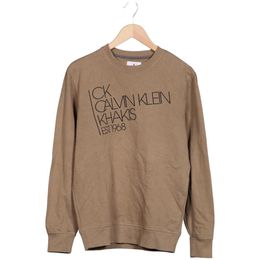 Calvin Klein Jeans Sweater Herren Gr&ouml;&szlig;e S Second Hand braun