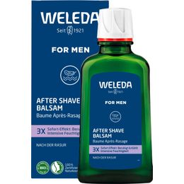 Weleda Herren Gesichtsemulsion "Weleda For Men After Shave Balsam", 100ml100ml, Hautpflegemittel, zur Pflege und Beruhigung der Haut nach der Rasur