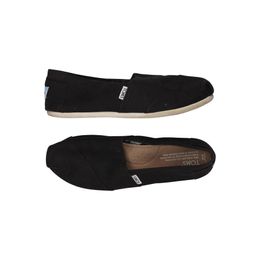 Toms Shoes TOMS Halbschuh Damen Gr&ouml;&szlig;e 40.5 Second Hand schwarz