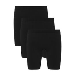 Jockey Damen Panty "Skimmies", Gr. XLschwarz, Single Jersey, Obermaterial: 85% Polyamid, 12% Elasthan, 3% Baumwolle, unifarben, Unterhosen, (3er